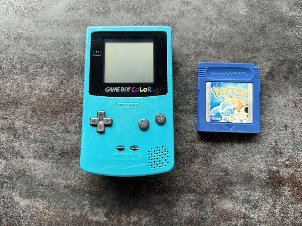 Gameboy Color mit Pokémon Blaue Edition | Kaufen auf Ricardo