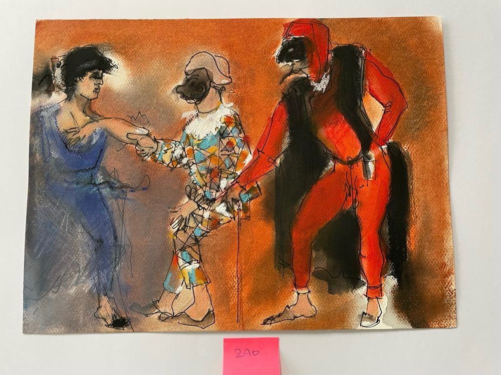 Karneval von Venedig, Aquarell Werkstatt Walter Bachmann | Kaufen auf ...