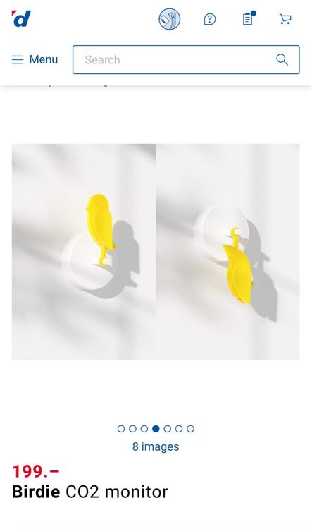 Canairi CO2 Monitor - Yellow Birdie - Neu zu Verkaufen (Neu und ...