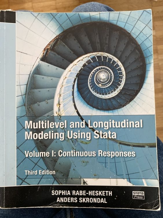 Multilevel And Longitudinal Modeling Using Stata Kaufen Auf Ricardo