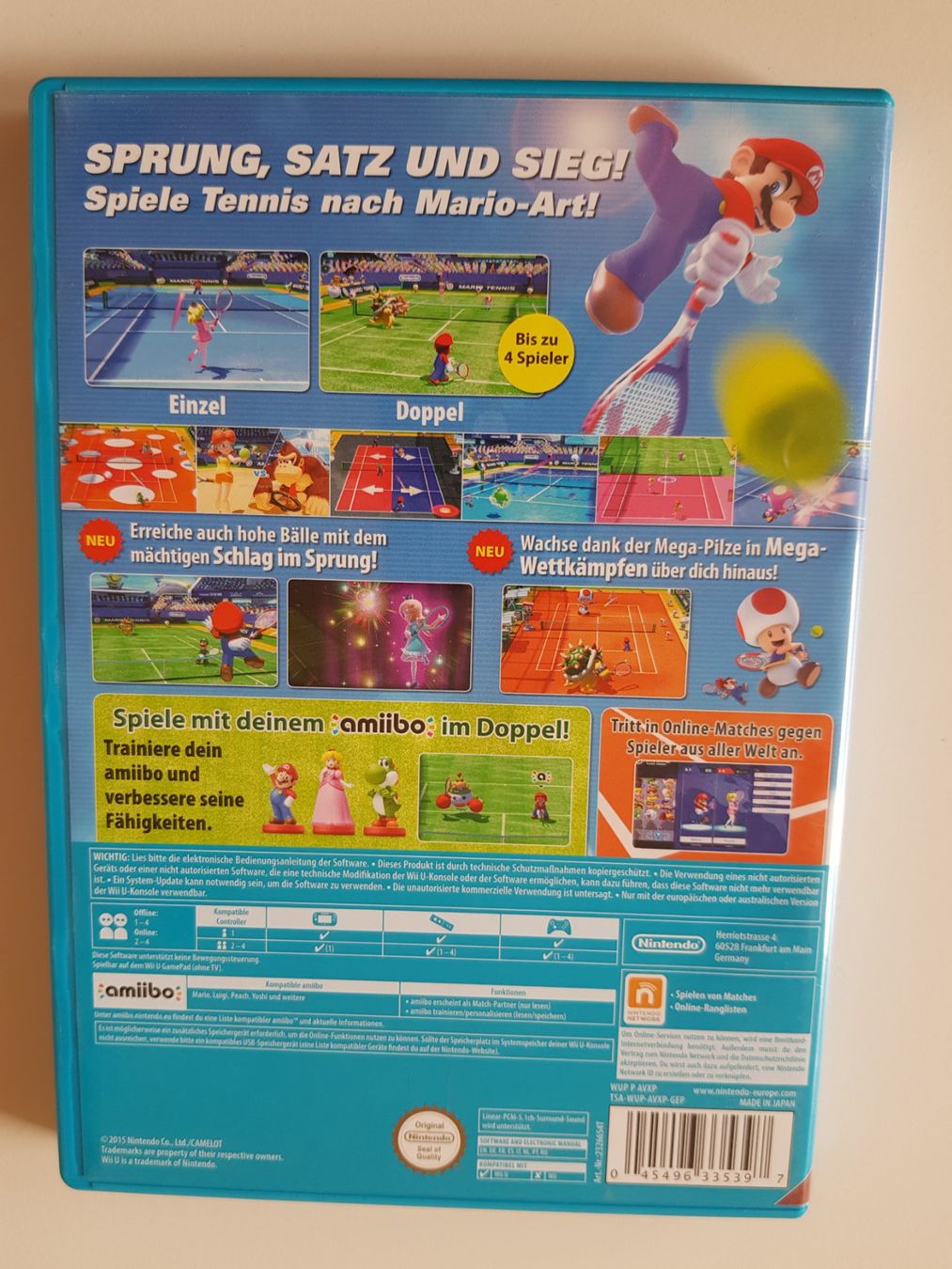 Mario Tennis Ultra Smash /Wii U (Gebraucht) in Münchenstein für CHF 1 ...