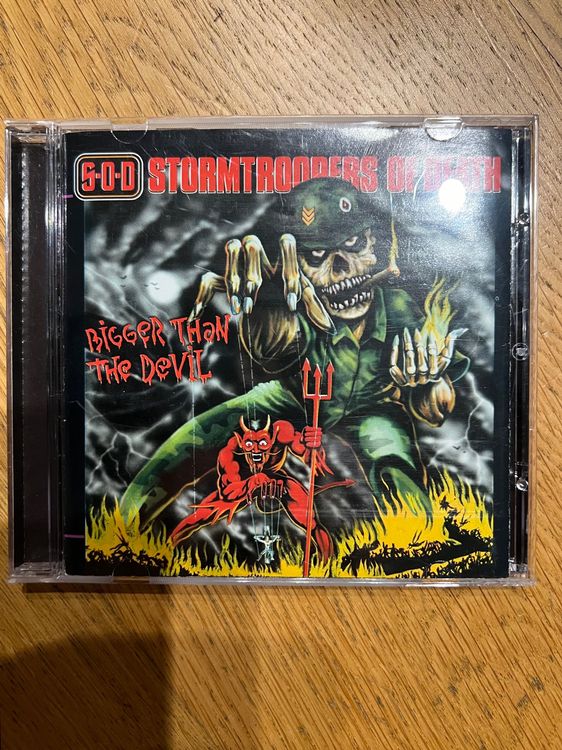 S.O.D. Stormtroopers Of Death: Bigger Than The Devil CD 1999 | Kaufen ...