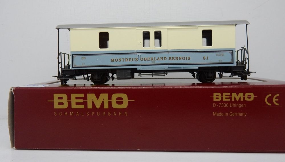 Hom- Bemo - MOB "Nostalgie" Fourgon 2 ess. (Ovp) (K042) (Gebraucht) in ...