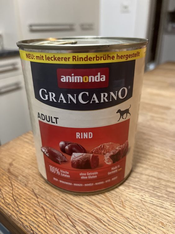 29 Büchsen Hundefutter animoda cran carno | Kaufen auf Ricardo