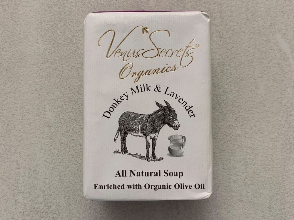 Venus Secrets Donkey Milk Seife Lavendel – 150g (Neu und ...