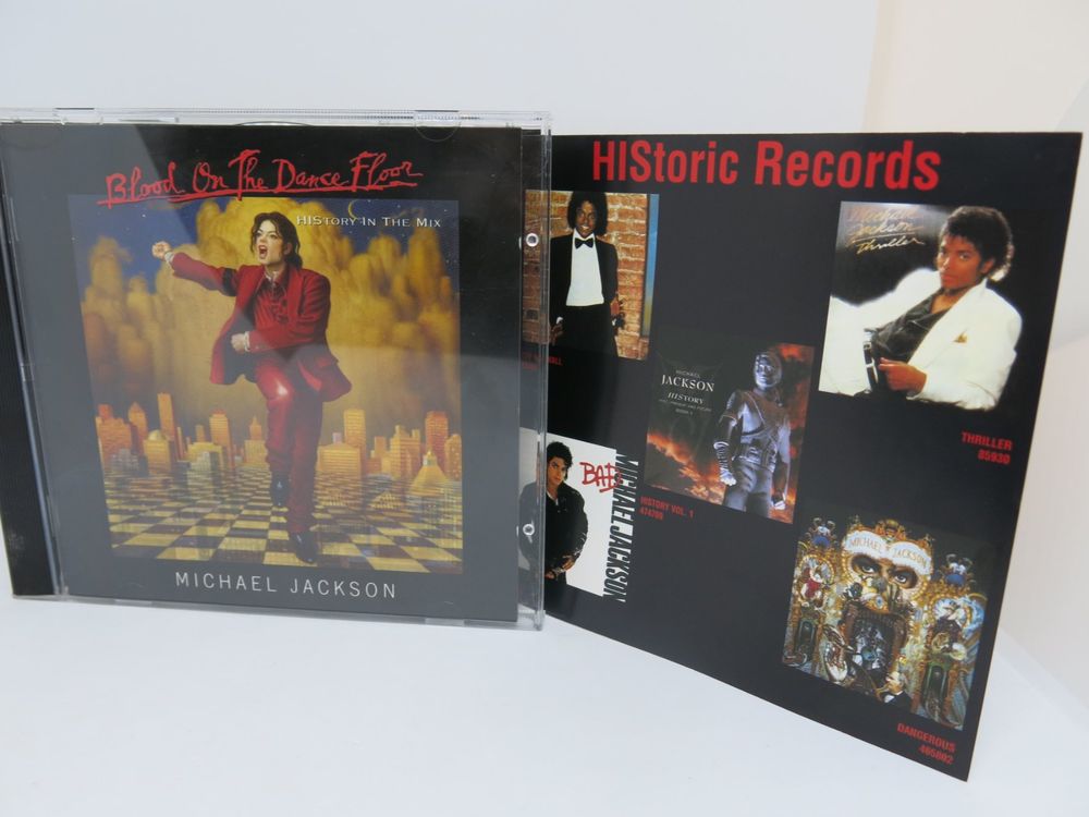 CD mit Flyer: Michael Jackson Blood on the Dancefloor / top | Kaufen ...