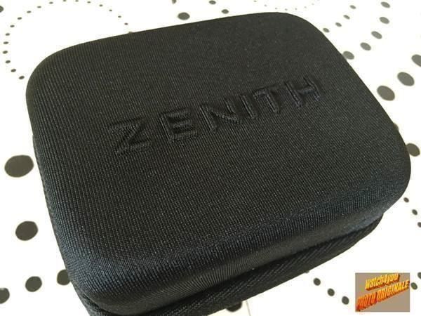 ZENITH ORIGINAL - WATCH BOX ETUI SCHACHTEL - NEW !!! (Neu (gemäss ...