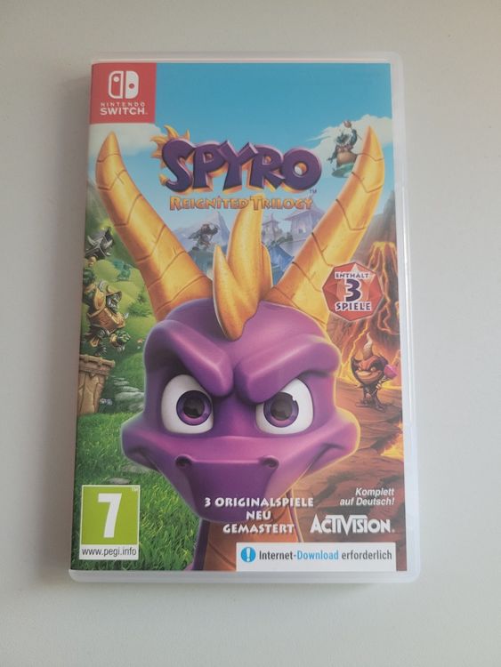 Spyro Reignited Trilogy (Switch) (Gebraucht) in Uezwil für CHF 22.9 ...