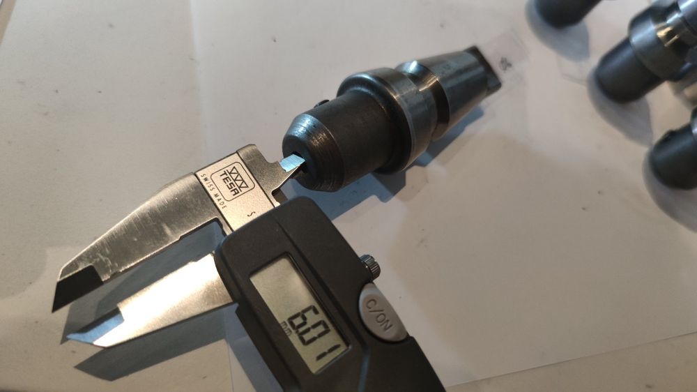 Fehlmann SF32 WZ-Aufnahme Frässpannfutter D1=6/D2=23 (Gebraucht) in ...