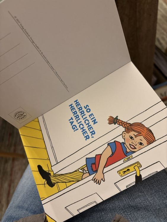 Wer stark ist, muss auch gut sein 20 Postkarten von Pippi La (Neu ...