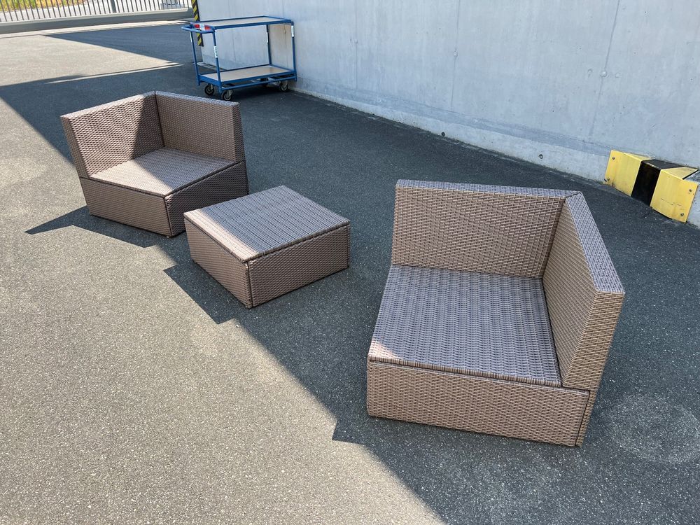 Ikea Rattan Lounge | Kaufen auf Ricardo