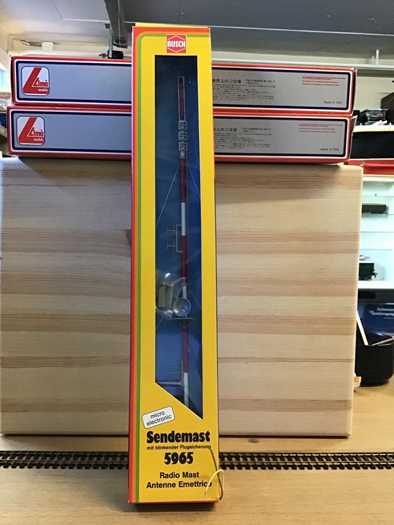 SENDEMAST BUSCH 5965 H0 NEU | Kaufen auf Ricardo