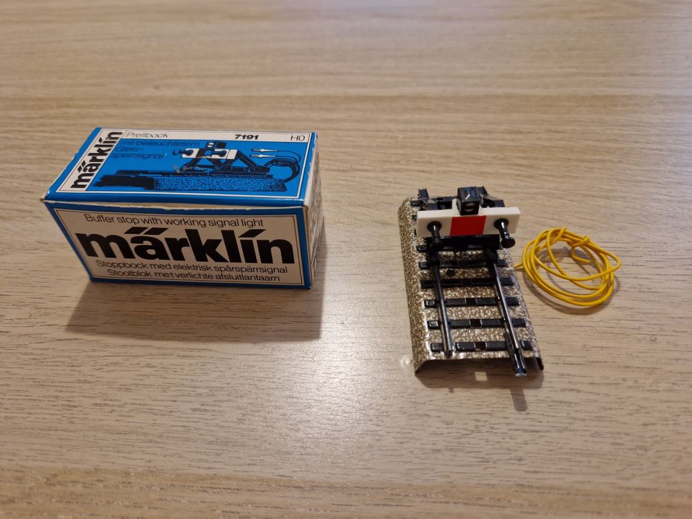 Märklin 7191 Prellbock H0 OVP NEU (Neu und originalverpackt) in St ...