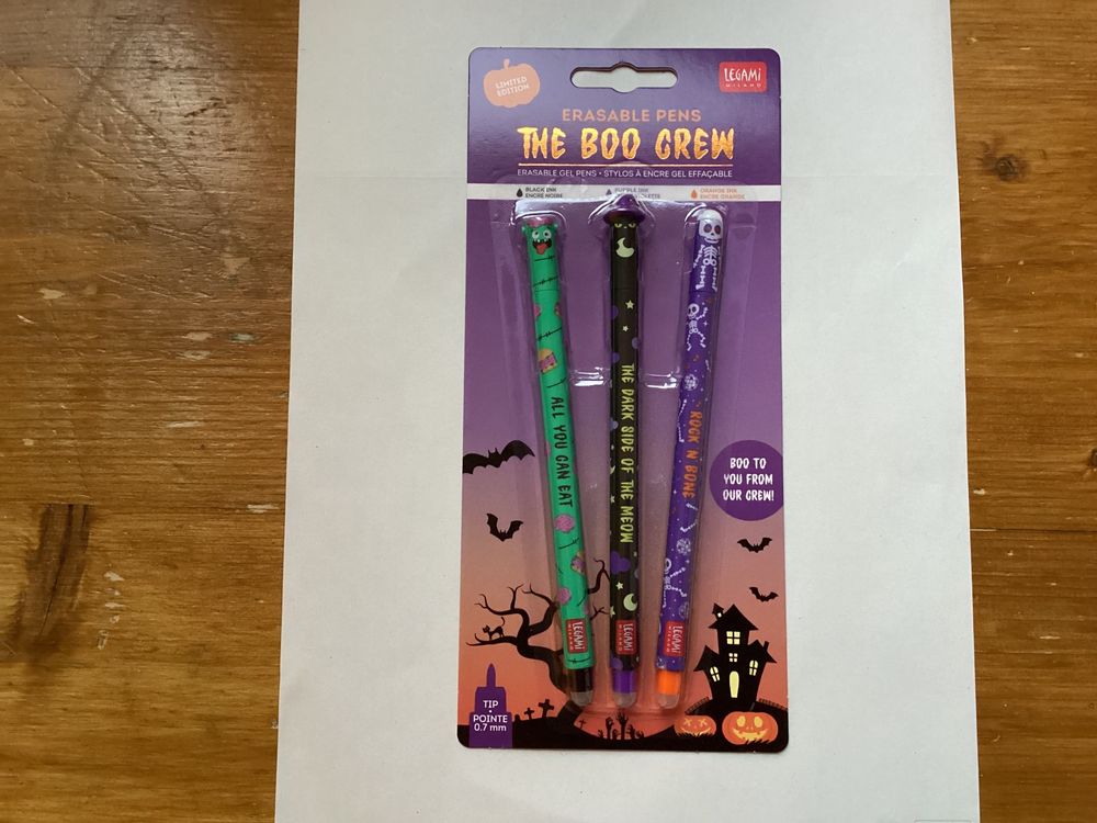 Legami stylos effaçables Halloween 2025, The Boo Crew 👻🎃🕷 (Neuf avec ...