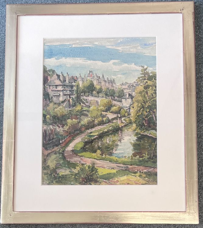 JEAN-ALEXANDRE VEYRE 1886 - 1963 Aquarell handsigniert (Gebraucht) in Root für CHF 10 – mit ...