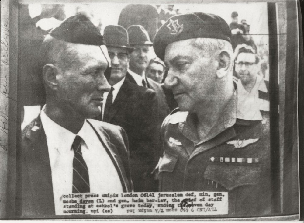 Israel,Moshe Dayan,General Bar-Lev | Kaufen auf Ricardo