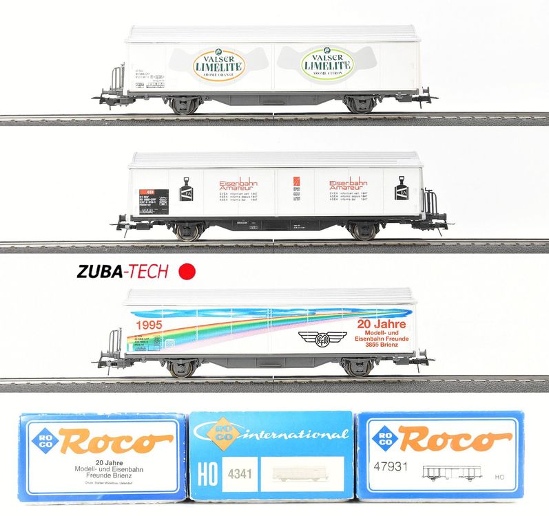 Roco 3x Schiebewandwagen der SBB H0 GS mit OVP (Gebraucht) in St. Gallen für CHF 70 – mit ...