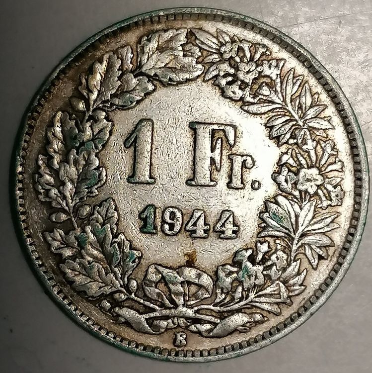 1 Franken Schweiz 1944 (Gebraucht) in Stalden (Sarnen) für CHF 10 – mit Lieferung auf Ricardo kaufen