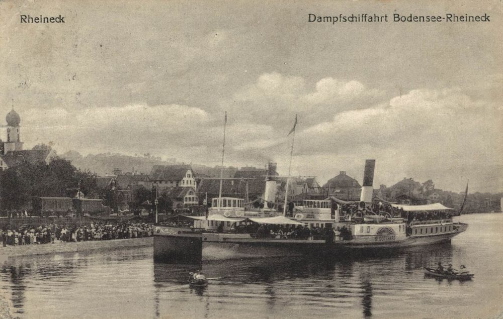 Rheineck, Dampfschifffahrt Bodensee-Rheineck (Gebraucht) in Bronschhofen für CHF 9 – mit ...