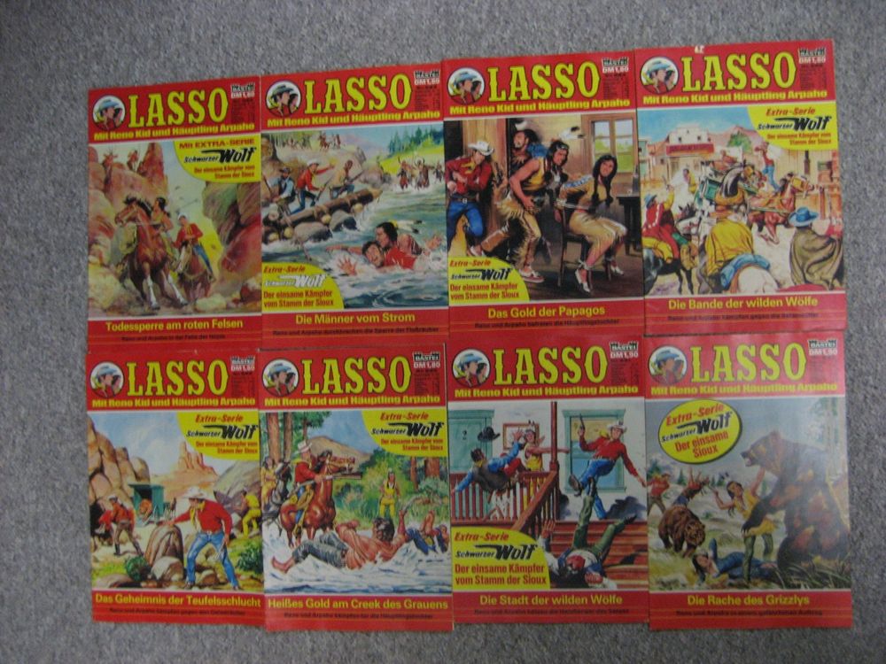 8 Lasso Comics (Gebraucht) in Bottighofen für CHF 16 – mit Lieferung ...