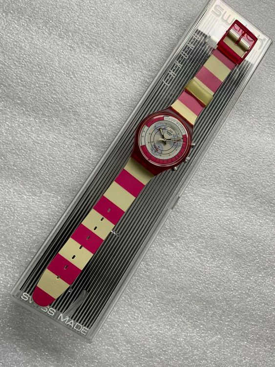 NAVY BERRY Swatch CHRONO - ungetragen - VINTAGE (Neu und originalverpackt) in Wettswil für CHF ...