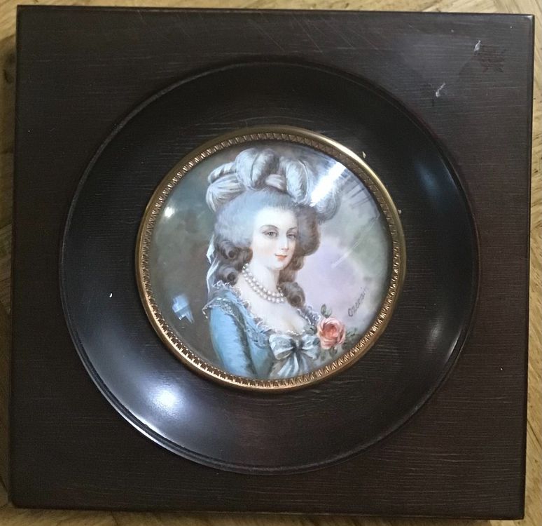 Antike Miniature Gemälde Unleserlich Sig (Gebraucht) in Root für CHF 205 – mit Lieferung auf ...