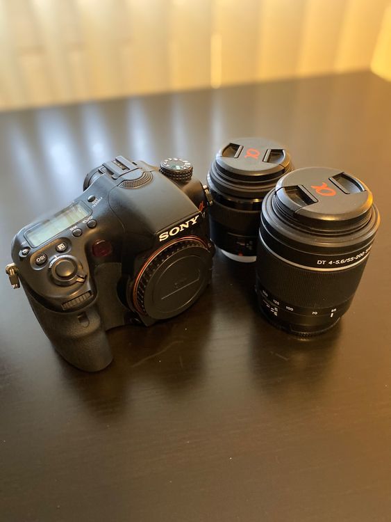 Sony a 77V+ 3 Objektive | Kaufen auf Ricardo