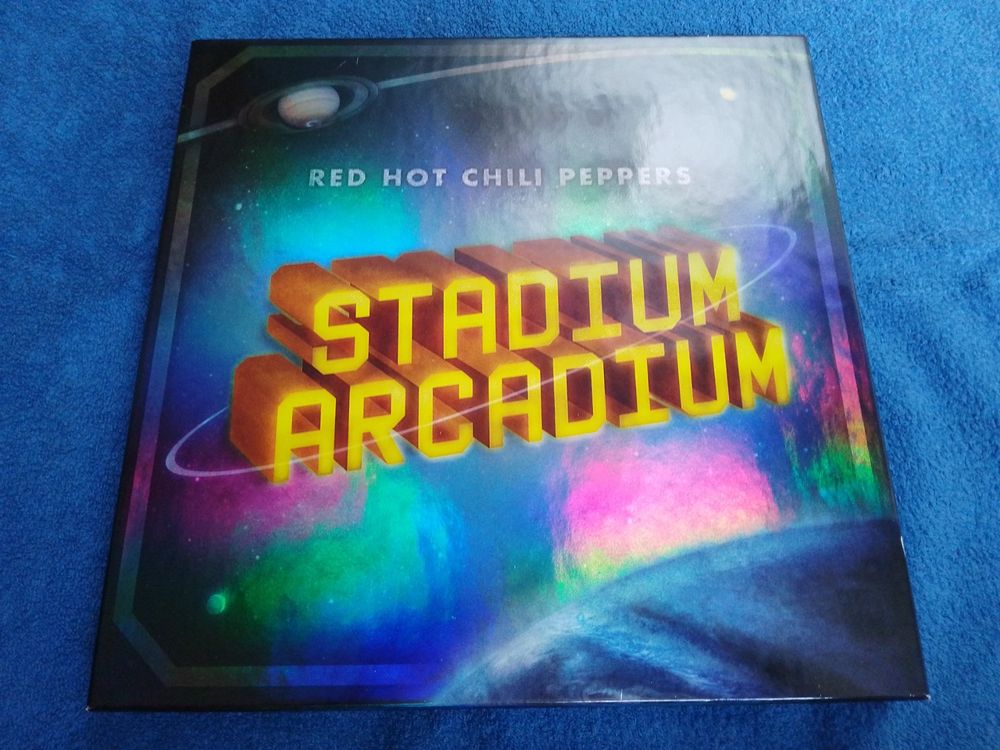 RED HOT CHILI PEPPERS stadium arcatium 4x12" DELUXE BOX usa (Gebraucht ...
