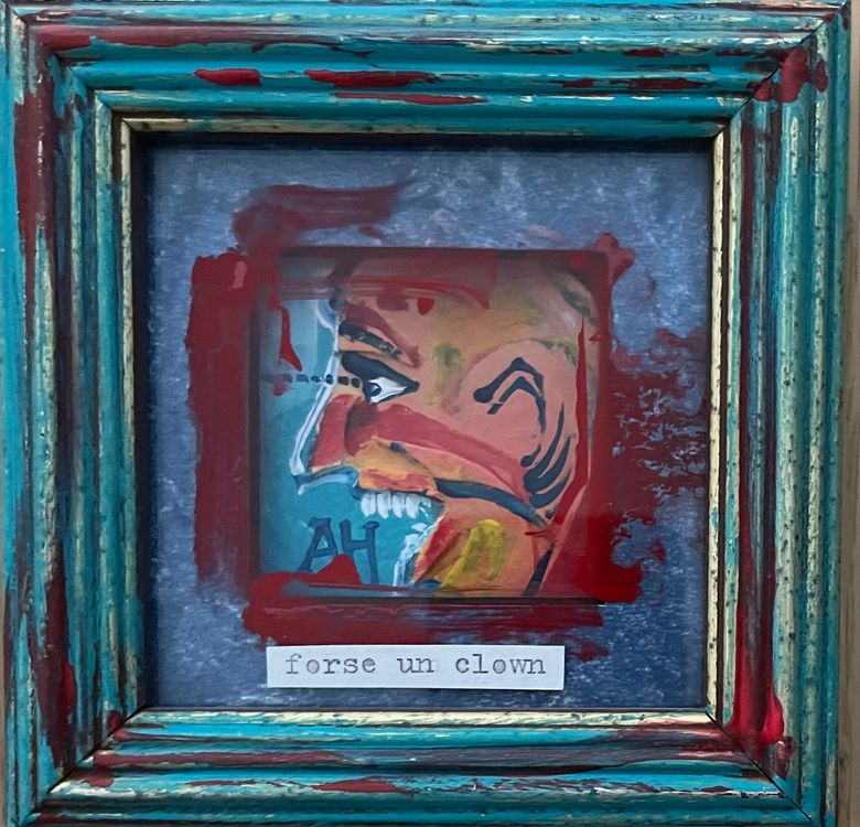 Sehr Interessante Mischtechnik Hinten Unl.Sig | Kaufen auf Ricardo