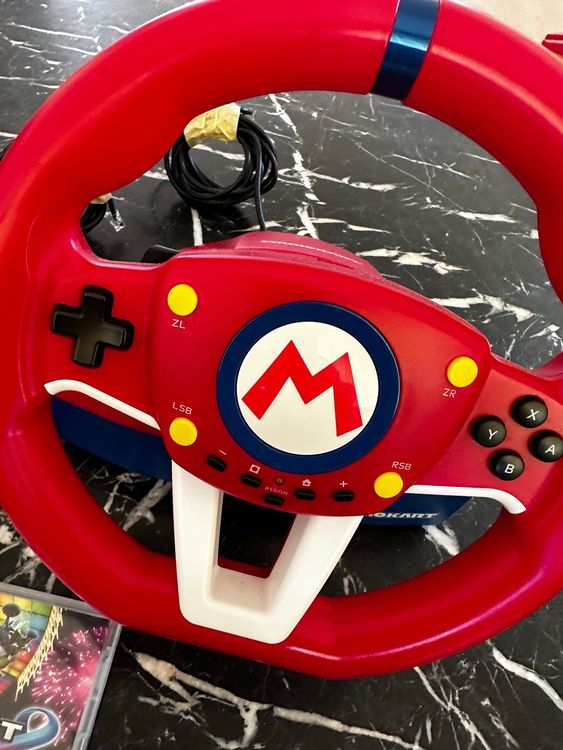 Mariokart 8 DX + Lenkrad Controller - Nintendo switch (Gebraucht) in ...