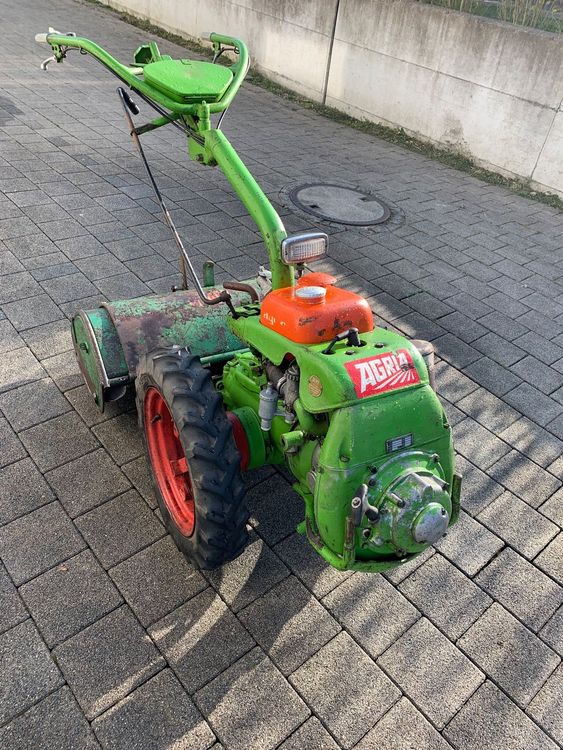 Agria 1700 Motorfräse mit Anhänger | Kaufen auf Ricardo