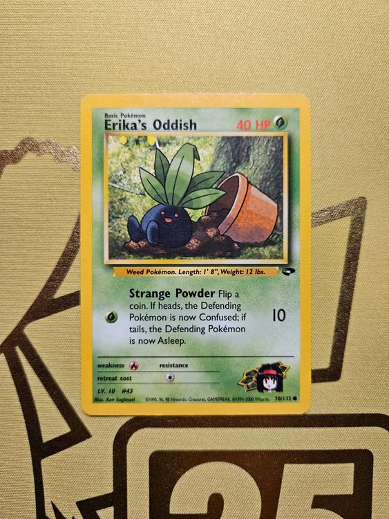 Gym Challenge - Erika's Oddish (Gebraucht) in Bellinzona für CHF 1 – mit Lieferung auf Ricardo ...