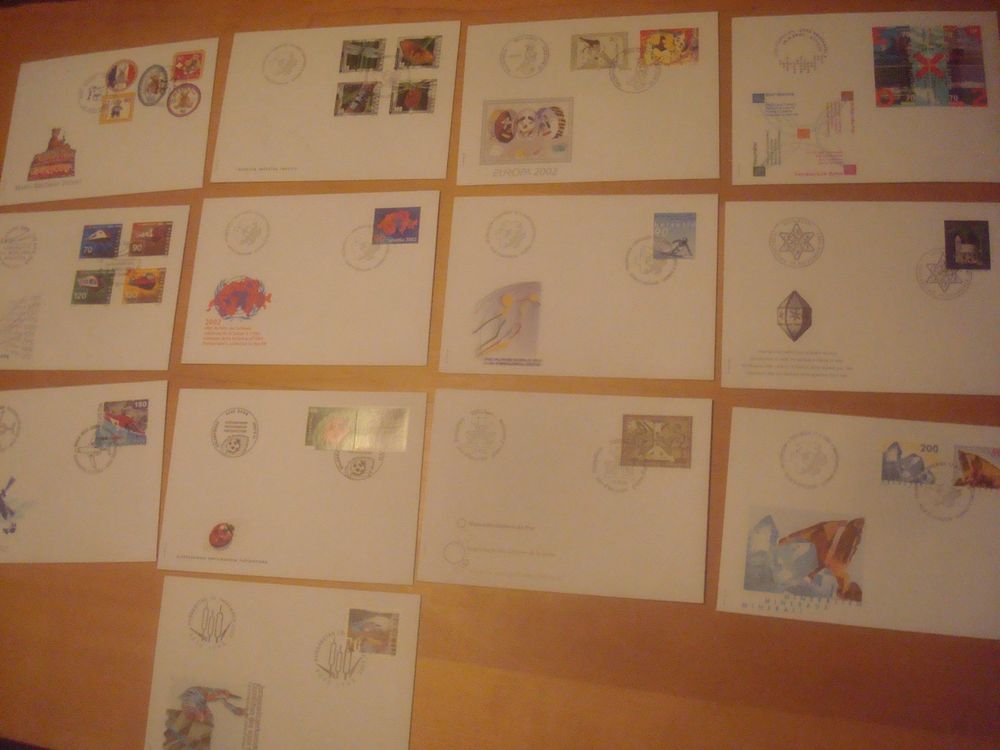 CH 2002 FDC schöne SAmmlung an ET Briefe | Kaufen auf Ricardo