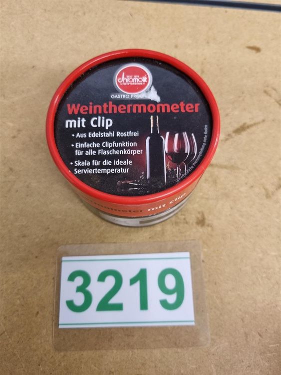 Wein Temperaturmesser Weinthermometer (Neu und originalverpackt) in Wolfhalden für CHF 3 – mit ...