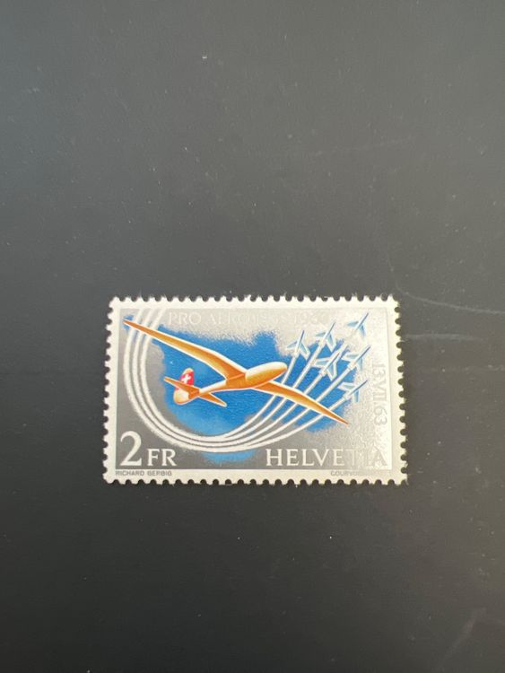1 timbre neuf** poste aérienne 1963 selon photo (Gebraucht) in Charmey ...