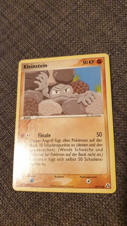 Kleinstein pokemon | Kaufen auf Ricardo