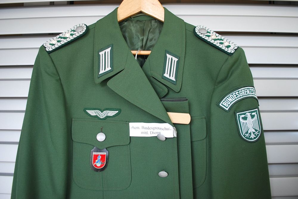 Bundesgrenzschutz Moosgrün 70er Polizeihauptmeister (Gebraucht) in Biel ...