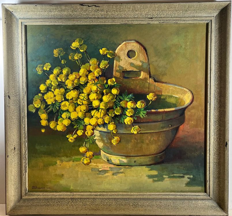 Armin Schwarzenbach (1914-2000) Grosse Stilleben Gemälde (Gebraucht) in Root für CHF 199 – mit ...