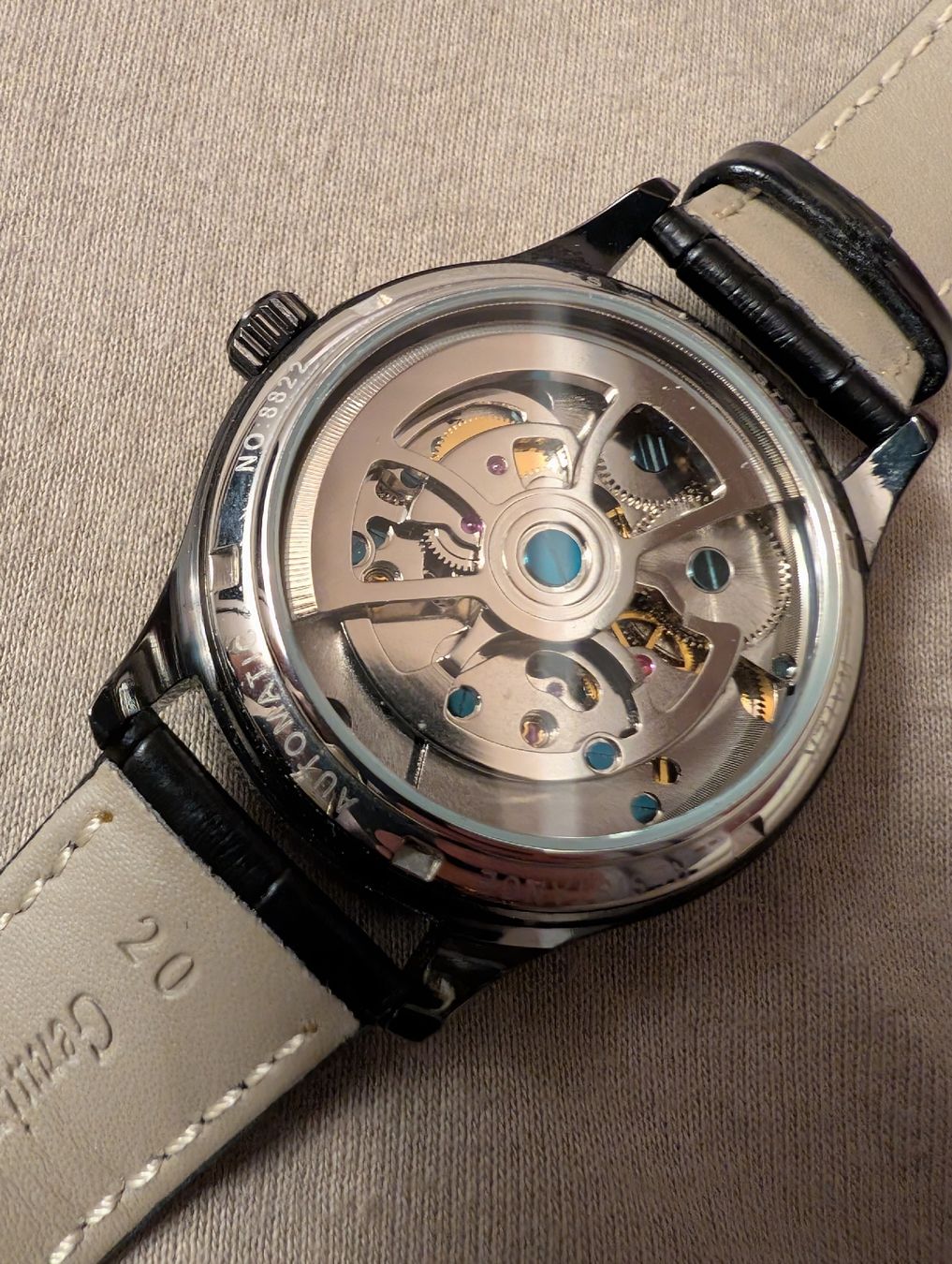 Doppel-Unruh (Double Flywheel) Automatik Uhr (Neu (gemäss Beschreibung ...