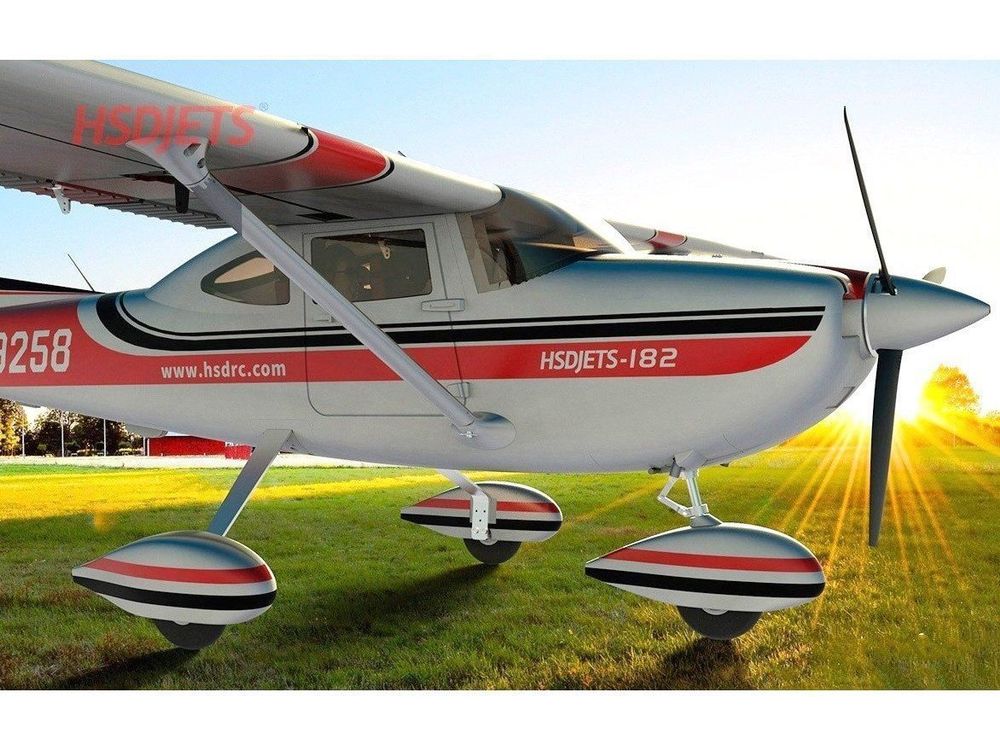 HSD Cessna-182, Spw 2000mm, 6S-PNP-Set von HSDJets (Neu und ...