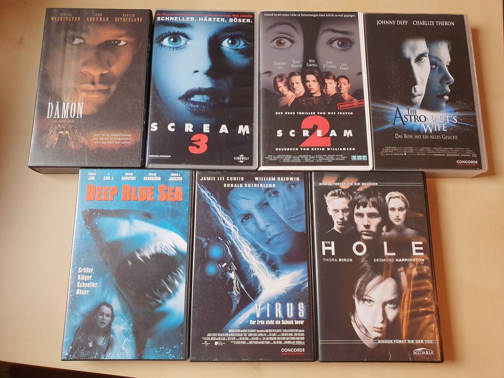 13 x VHS (Gebraucht) in Stansstad für CHF 5 – mit Lieferung auf Ricardo kaufen