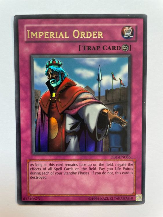 Yugioh Kaiserlicher Befehl Ultra Rare Englisch Oldschool DB1 | Kaufen ... Yugioh Kaiserlicher Befehl Ultra Rare Englisch Oldschool DB1 | Kaufen ...