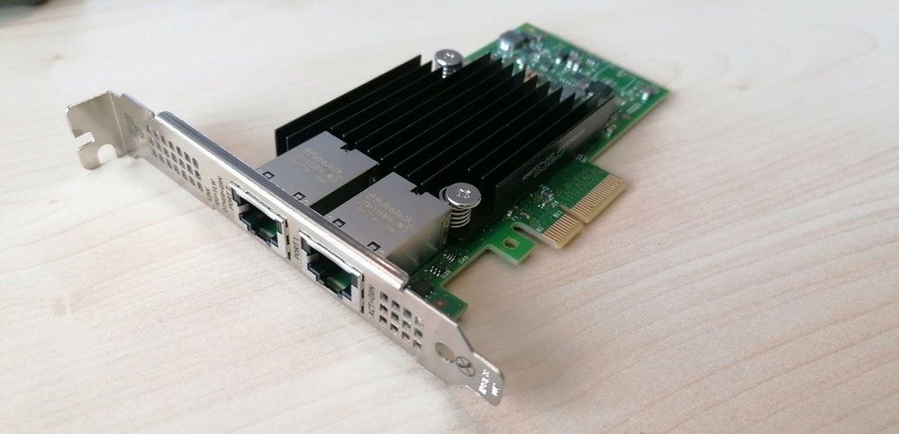 HP 562T Netzwerkkarte, PCI, 10 Gigabit Ethernet, 2x RJ45 (Gebraucht) in ...