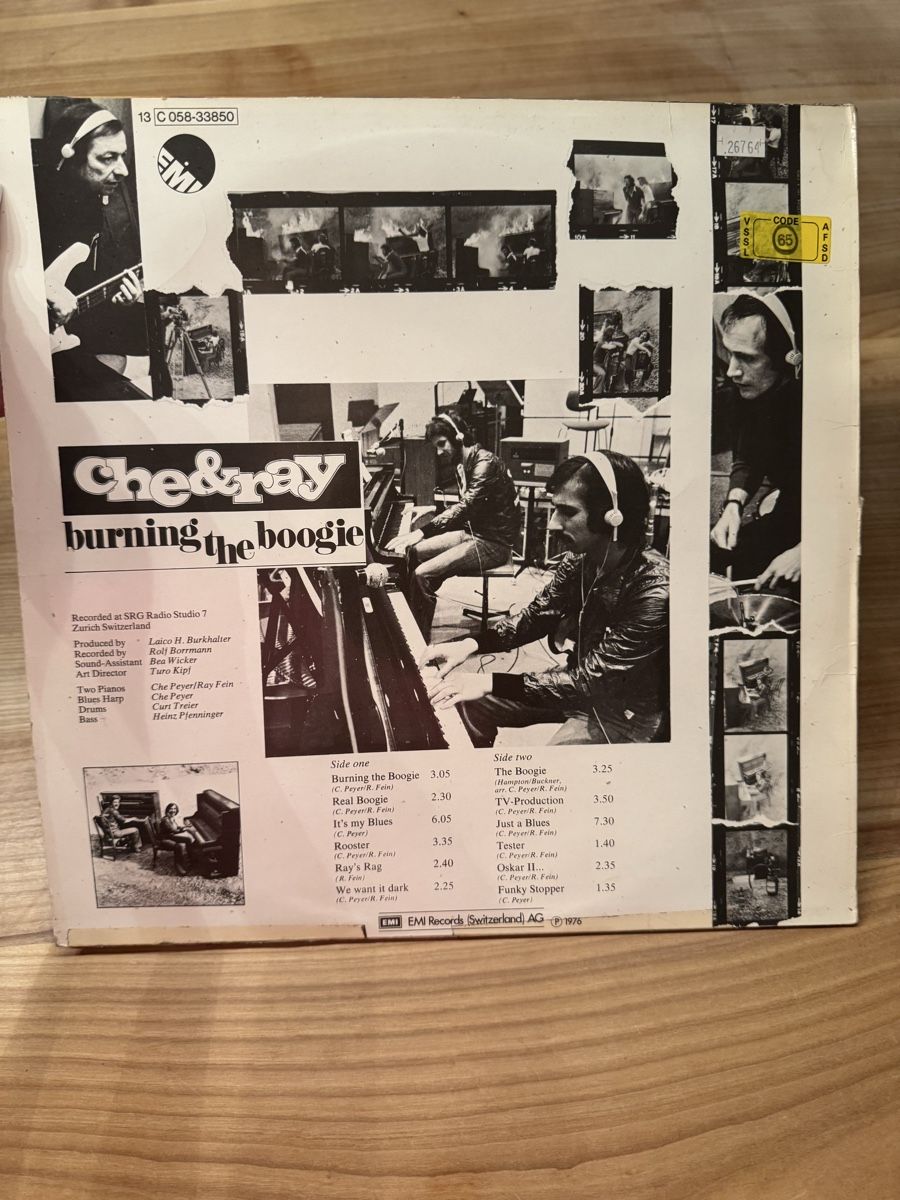 Che & Ray - Burning The Boogie - Rarität Schallplatte (Gebraucht) in ...