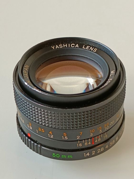 Yashica ML 50 mm f1.4 lens (optionally with body) | Kaufen auf Ricardo