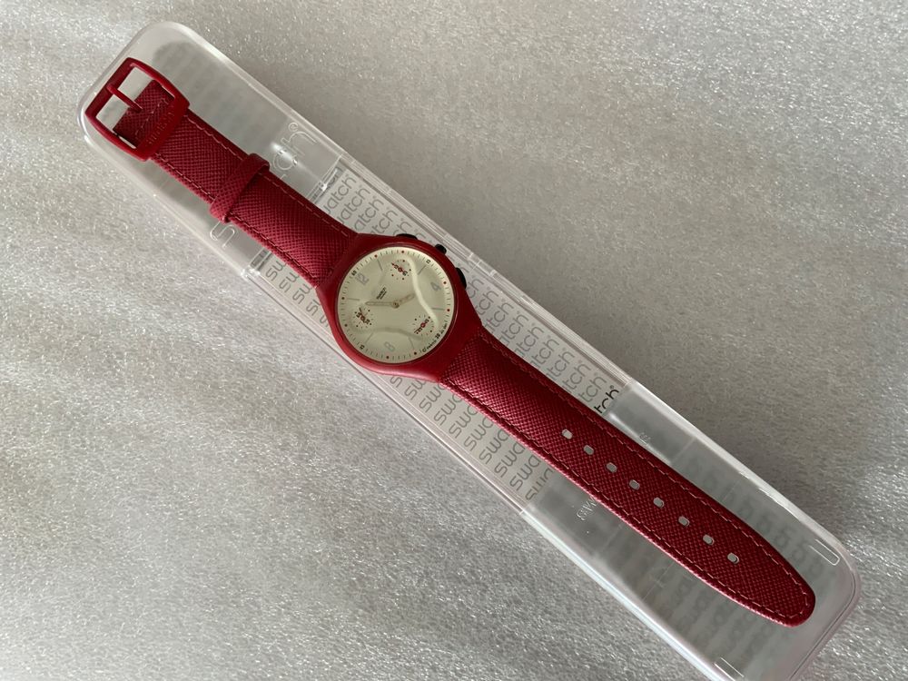 SWATCH Skin Chrono RED ILLUSION - ungetragen - VINTAGE (Neu (gemäss Beschreibung)) in Wettswil ...