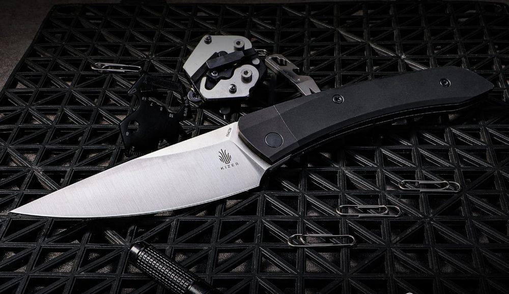 Kizer Momo Front flipper Klappmesser (Neu (gemäss Beschreibung)) in ...