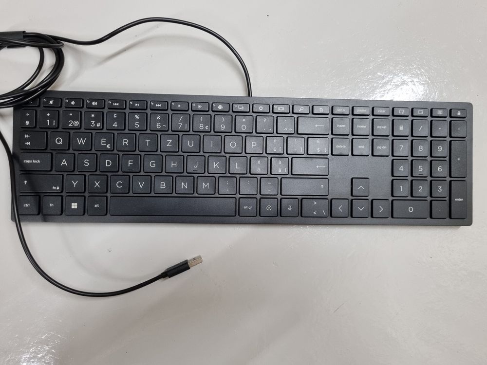 Tastatur HP 310 Black Wired Keyboard (Neu (gemäss Beschreibung)) in ...