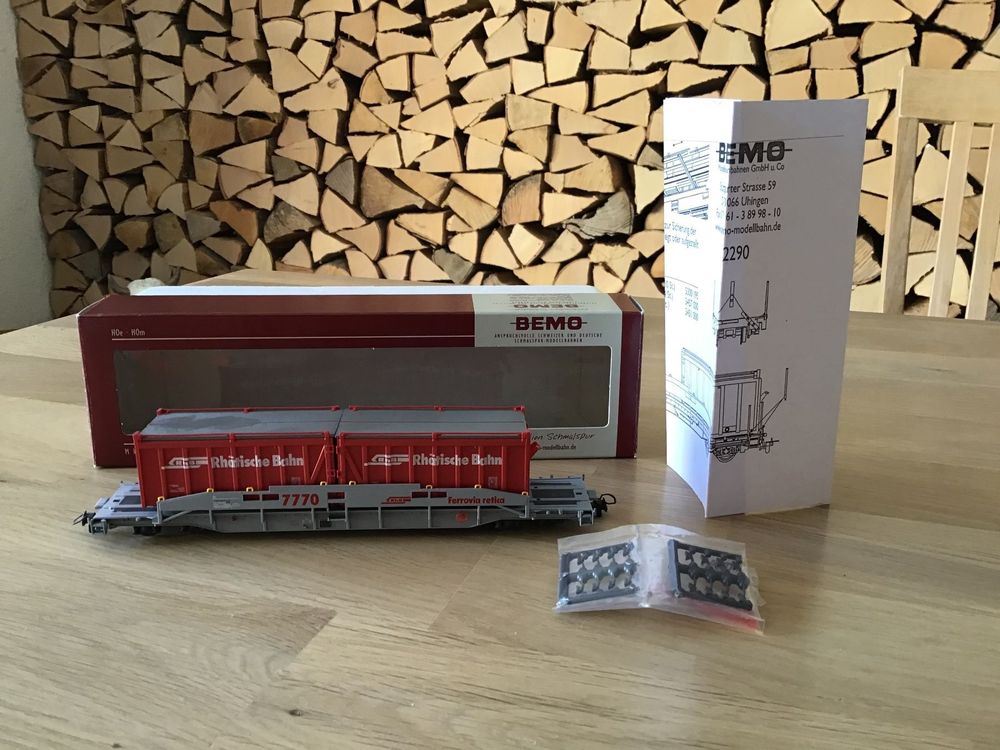 Wagon marchandise Bemo RhB Hom | Kaufen auf Ricardo