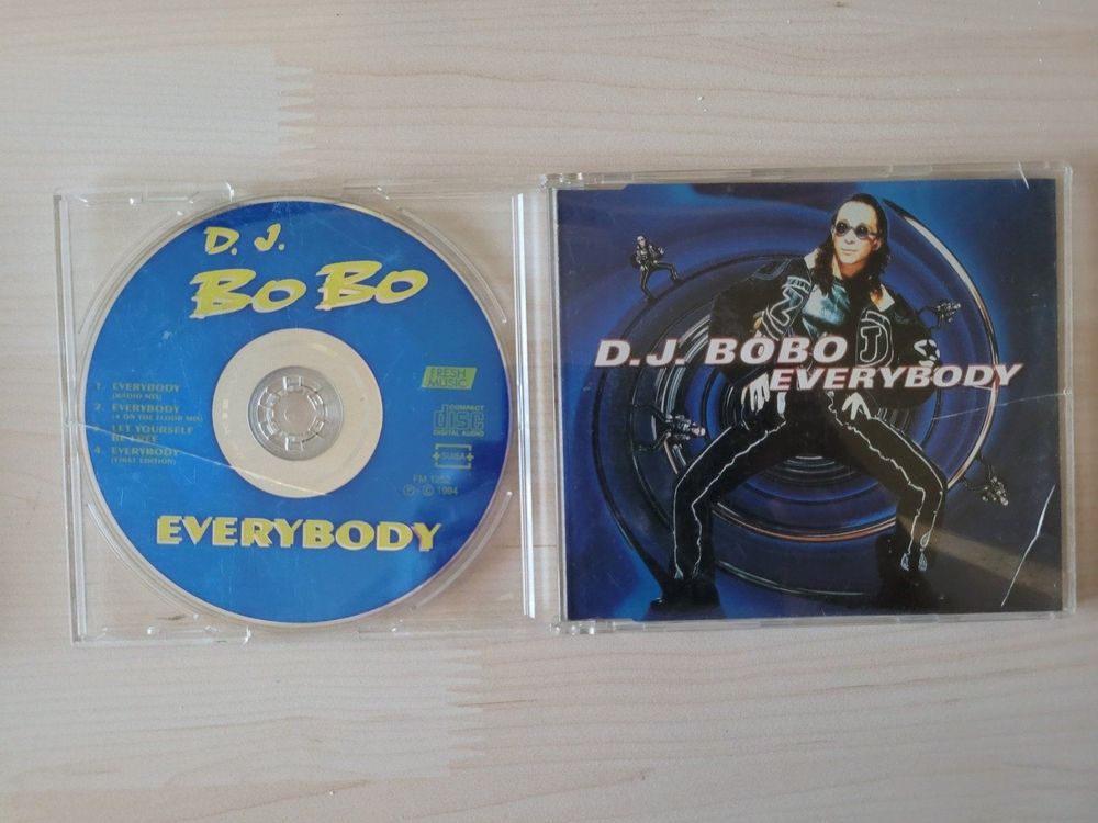 DJ Bobo - Everybody CDS 1994 (Gebraucht) in Nebikon für CHF 1 – mit ...